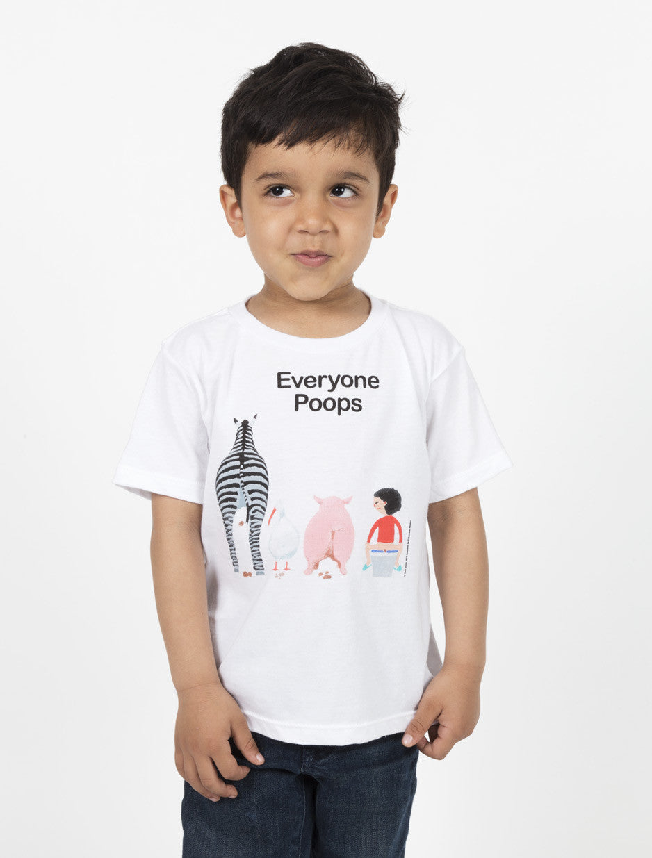 Everyone Poops baby bodysuit — Out of Print