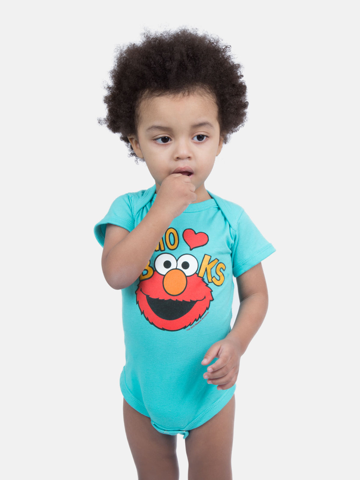 Elmo Loves Books baby bodysuit — Out of Print